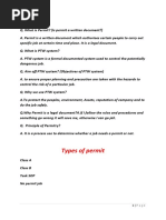 ADNOC Interview Questions | PDF | Personal Protective Equipment | Concrete