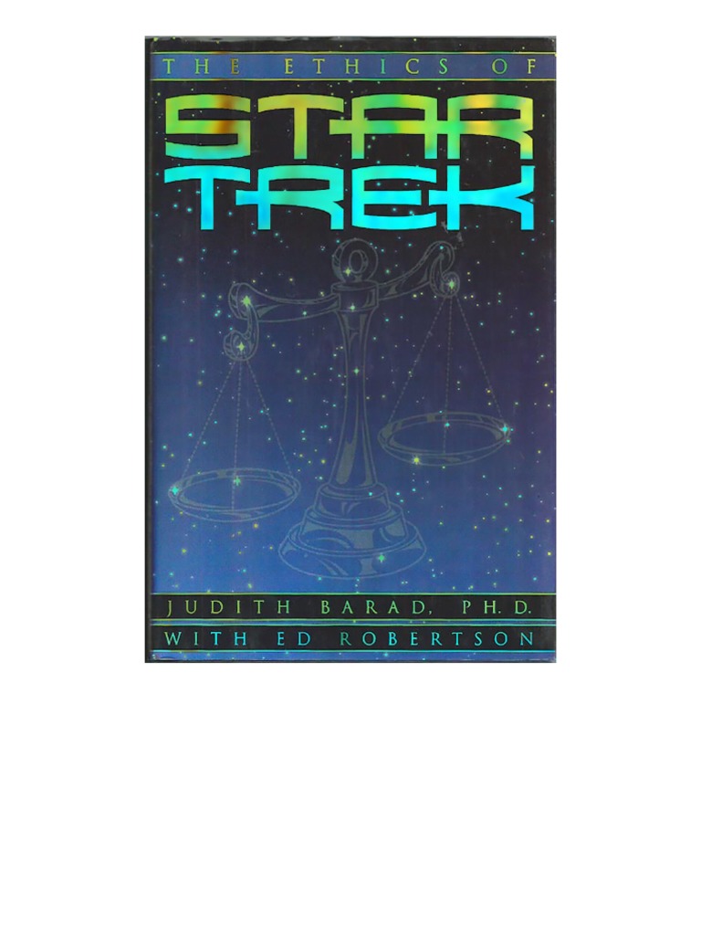 The Ethics of Star Trek - (Ebook Re-Format) - Judith Barad | PDF | Cost ...