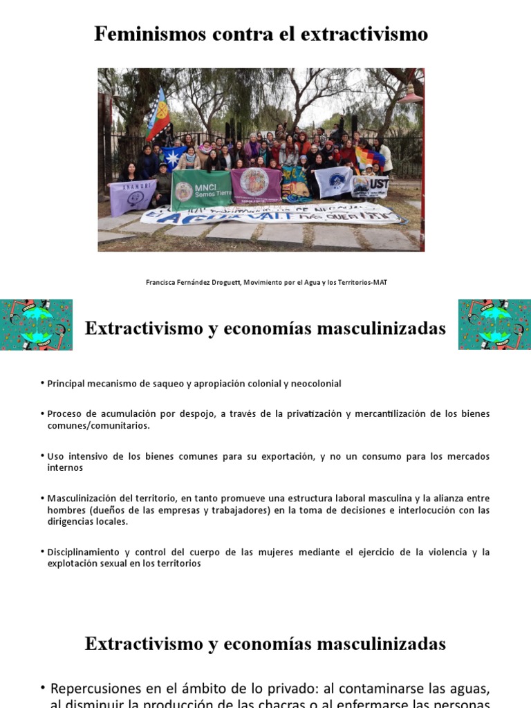 Extractivismo y Patriarcado | PDF | Feminismo | Estudios de género