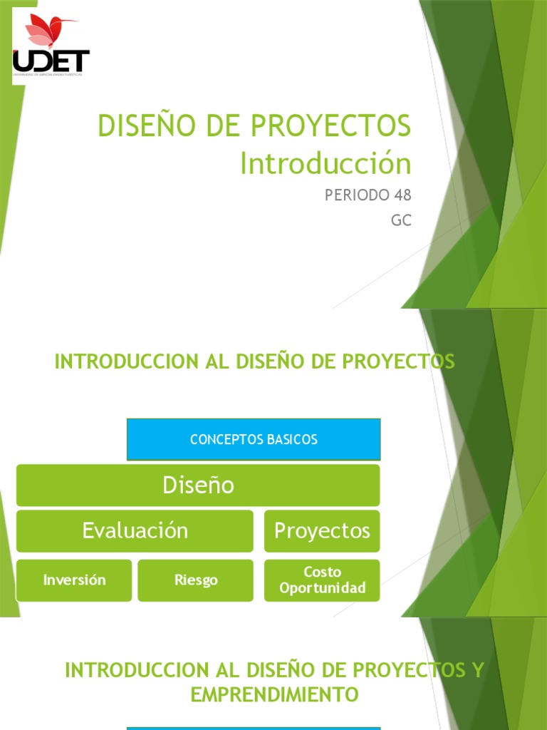 01 Diseño de Proyectos | PDF