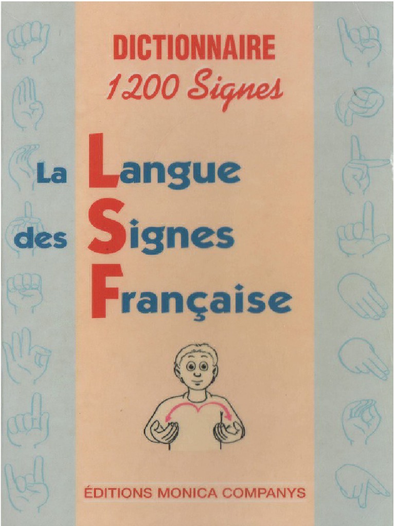 Dictionnaire de 1200 signes LSF | PDF | Langue des signes | Linguistique