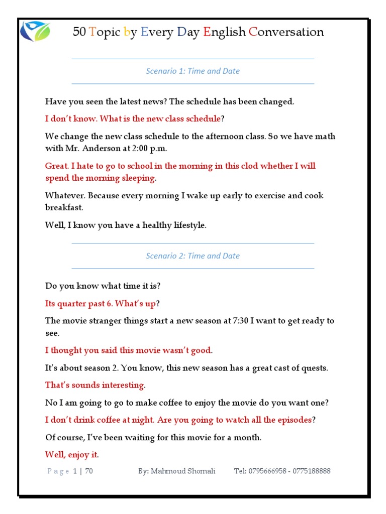 practice english | PDF