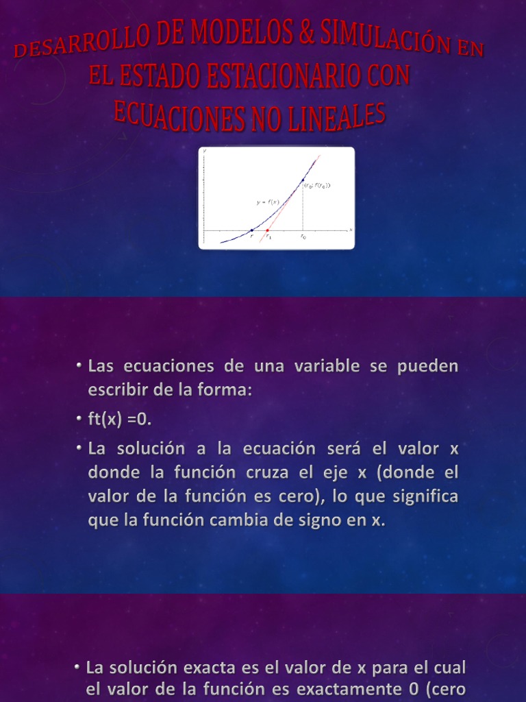 Simulacion en Estacionario - Ecuaciones No Linealesurl | PDF | Tecnología