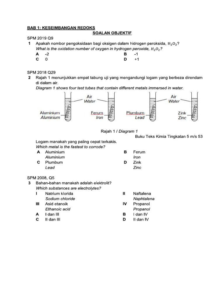 Modul Gemilang A+ Kimia Tingkatan 5 | PDF