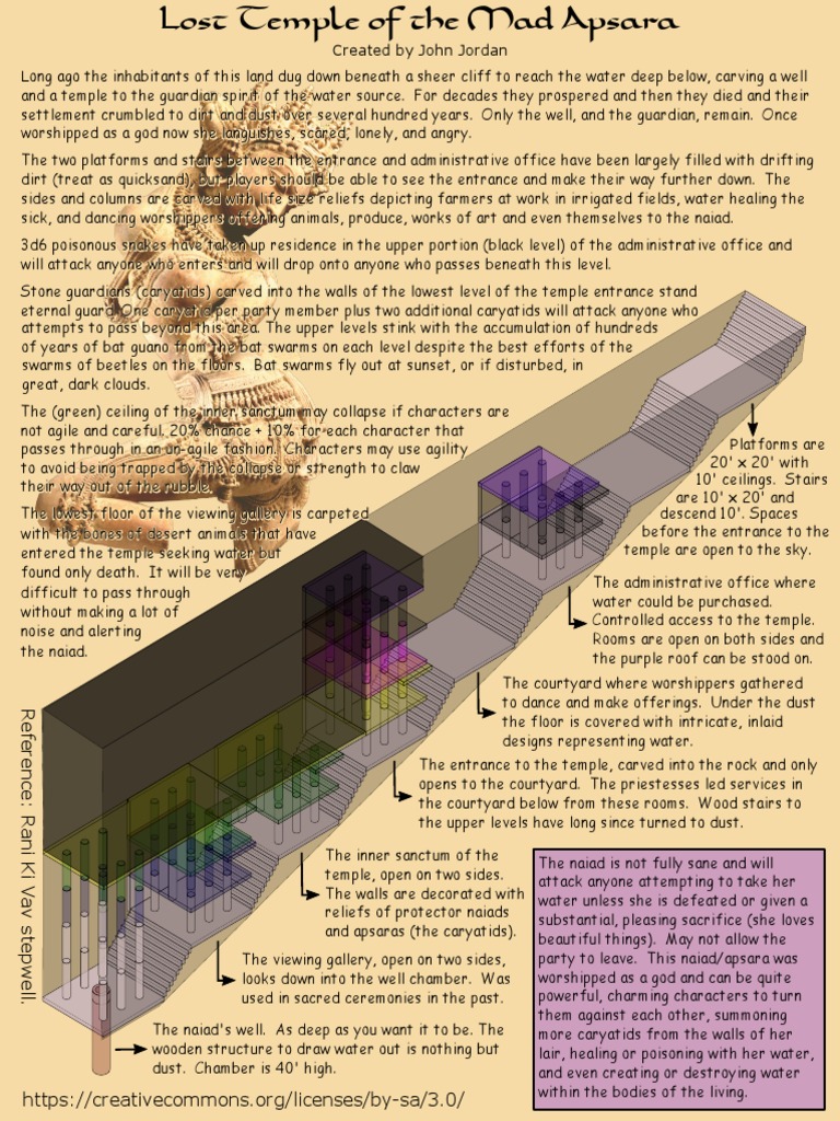 01 Lost Temple of The Mad Apsara | PDF