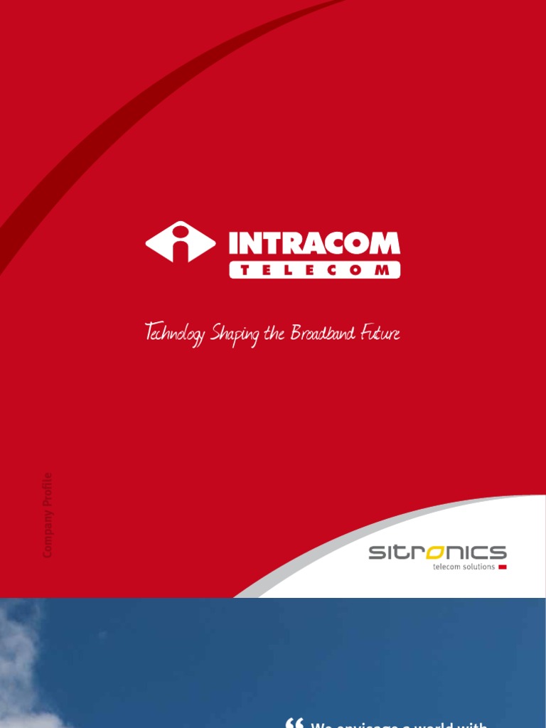 Intracom Telecom Company - Profile | PDF | Corporate Social ...