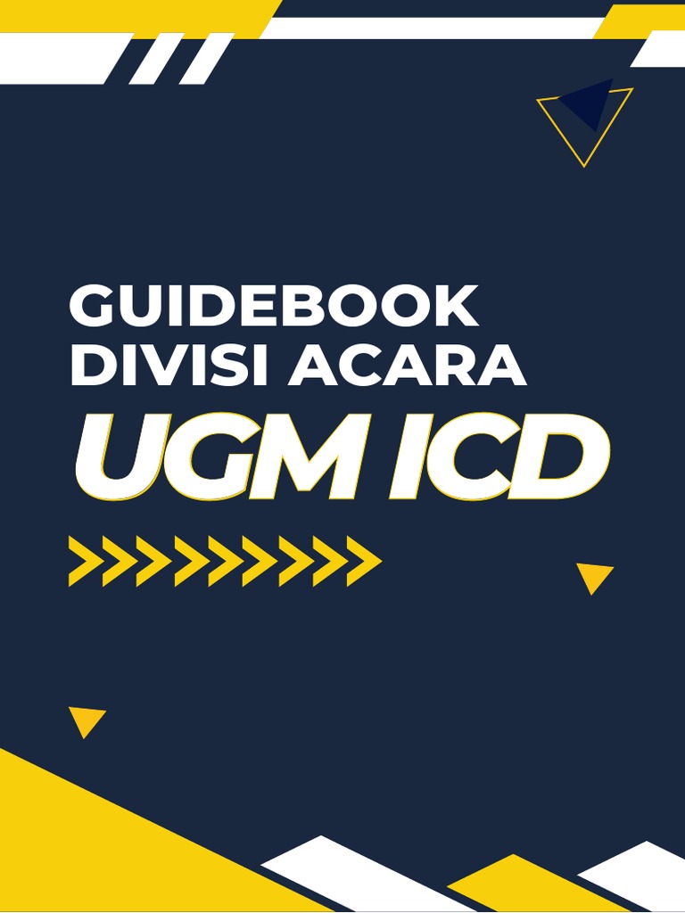Guidebook Divisi Acara UGM ICD | PDF