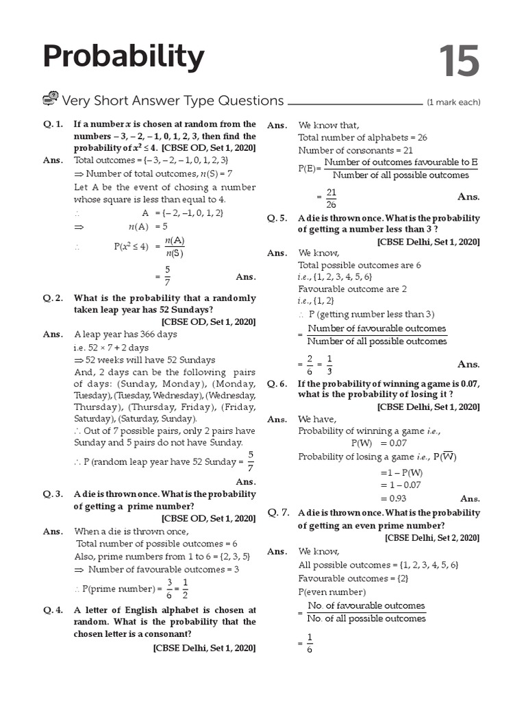 Probability | PDF | Probability | Mathematics