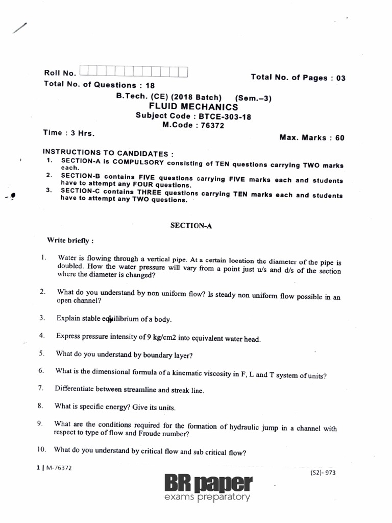 FM1 (3rd) May2020 | PDF