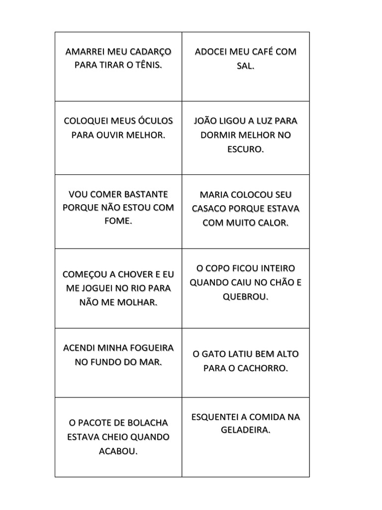 FRASES ABSURDAS | PDF