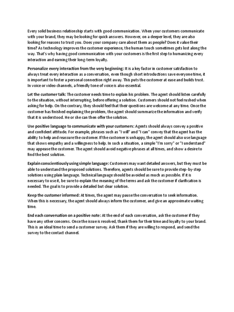 Call Screening and Probing | PDF | Communication | Customer Experience