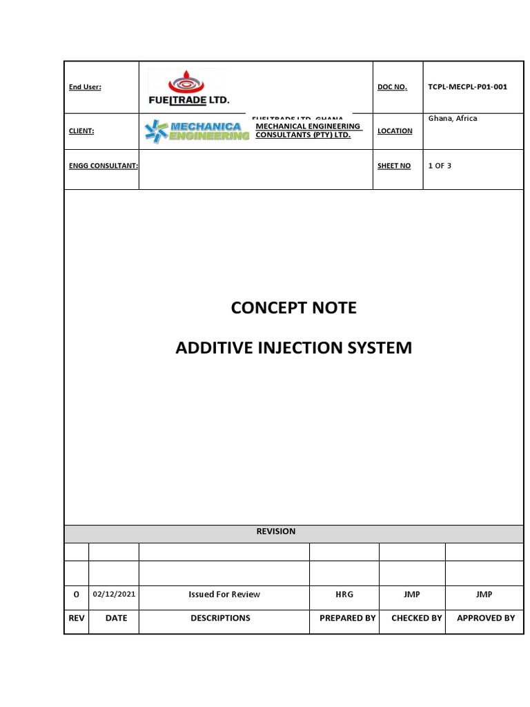 Additive Injection System Overview | PDF | Pump | Gasoline