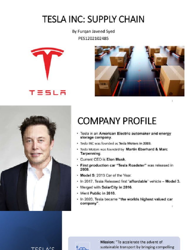Tesla Supply Chain | PDF