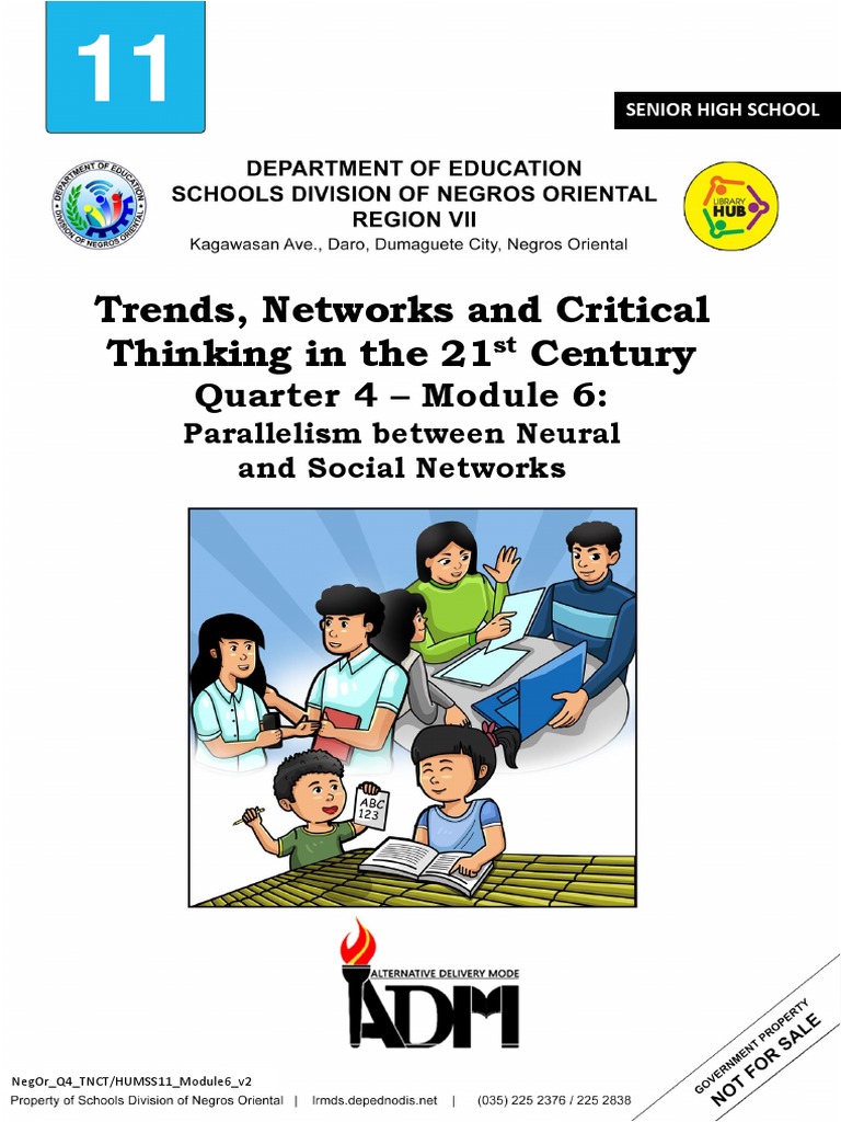 NegOr Q4 TNCT Module6 v2 | PDF | Neuron | Social Network