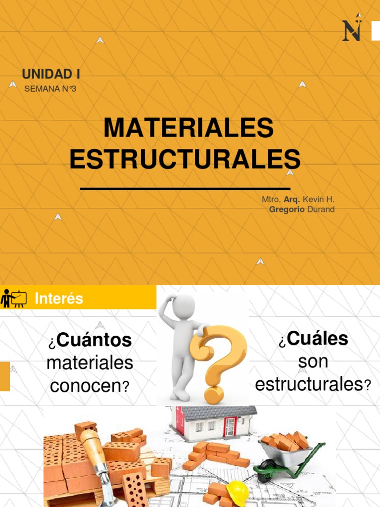 Materiales Estructurales en Construcción | PDF | Cobre | Hormigón