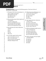 Harrison Bergeron Guided Reading Questions Key | PDF