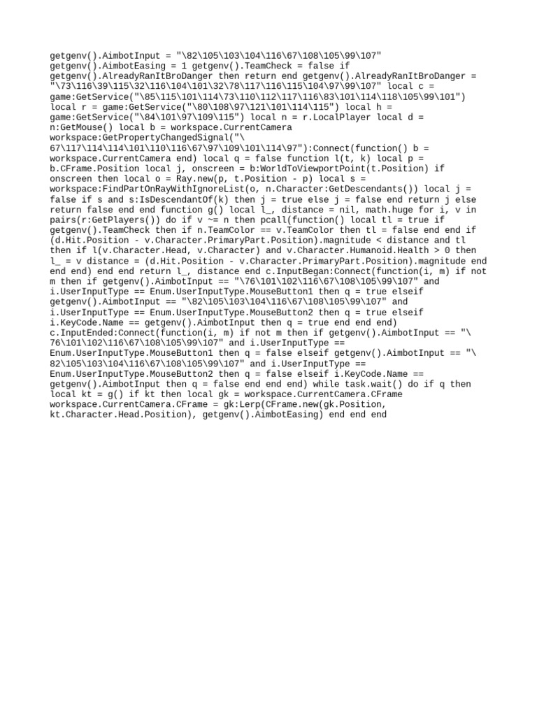 Roblox Randomizer Script | PDF