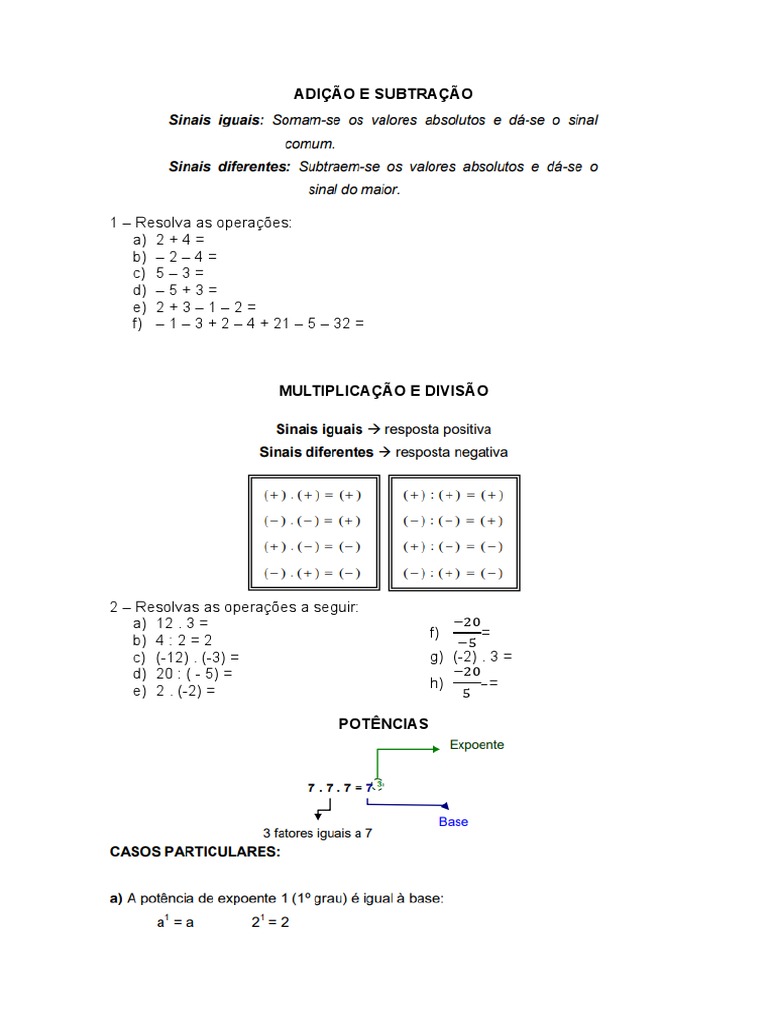 Atividade de Conceitos Básicos | PDF | Álgebra | Álgebra abstrata