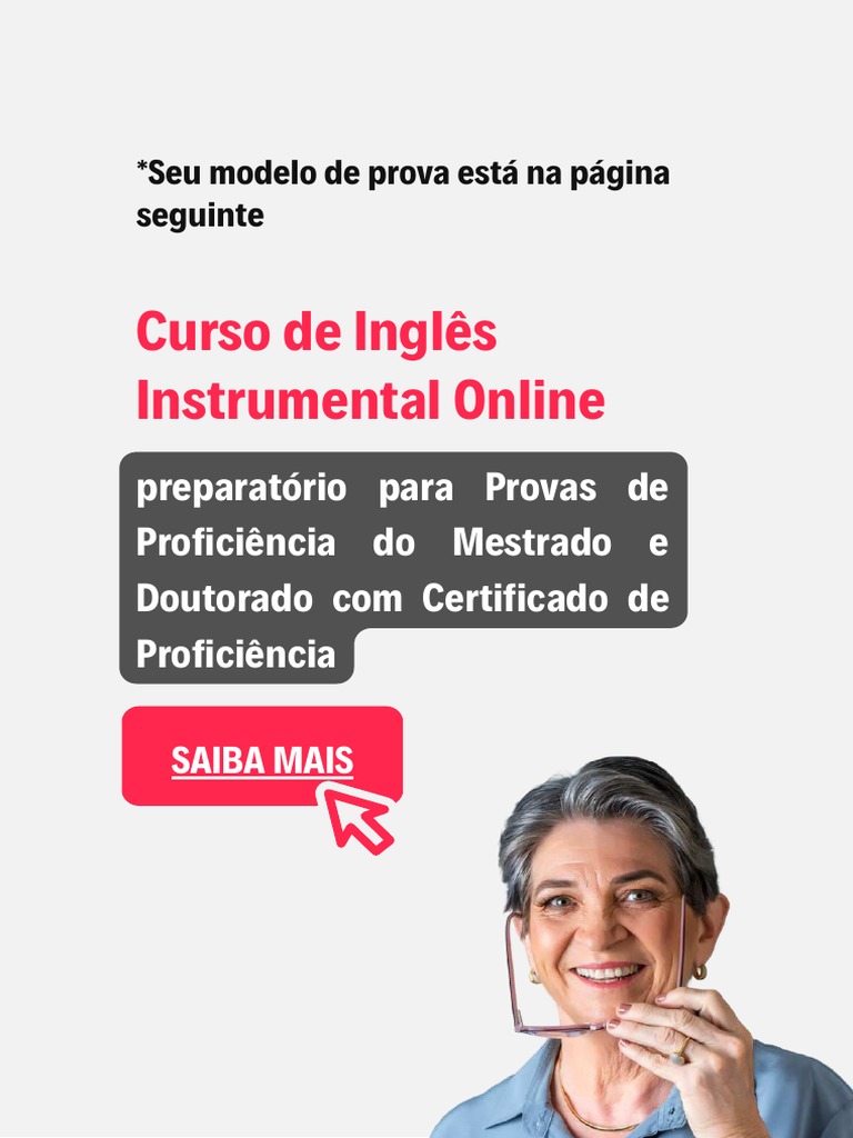 Preparatório para Provas de Proficiência | PDF | Artes Linguísticas e ...