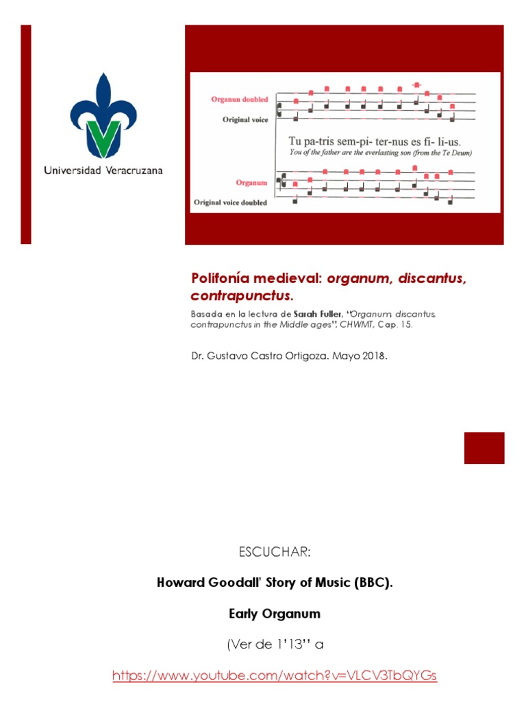 Polifonía Medieval: Organum y Discantus | PDF