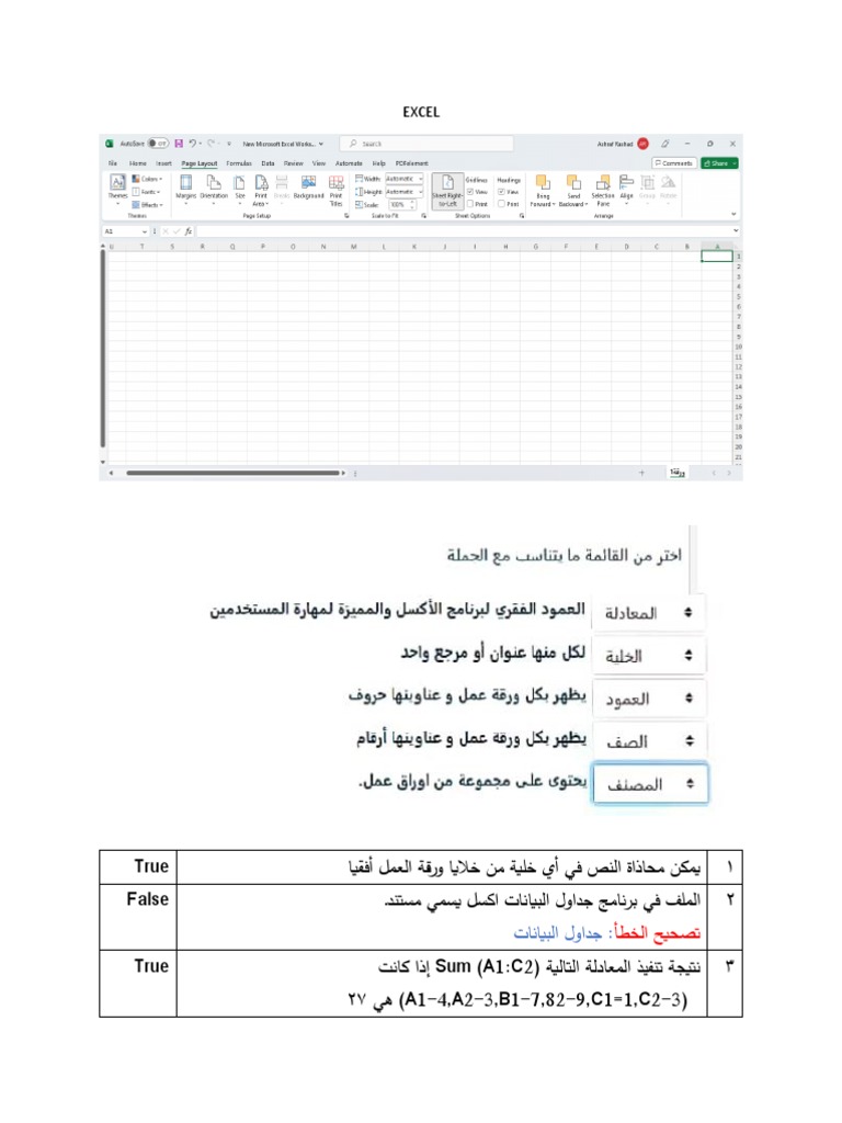 Excel | PDF