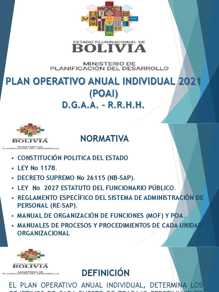 PRESENTACION_POAI_2021 | PDF