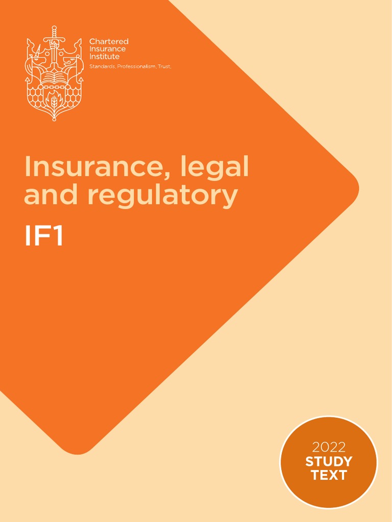 IF1 2022 Book | PDF | Insurance | Risk