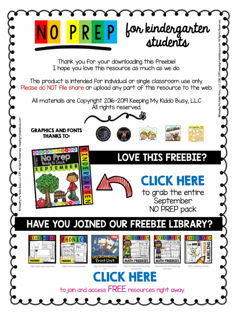 ABC Apple Freebie Fo | PDF