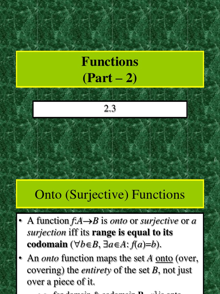 Chapter 2 3 Part 2 Download Free Pdf Function Mathematics Elementary Mathematics