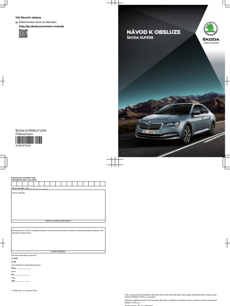 B8 Superb OwnersManual | PDF