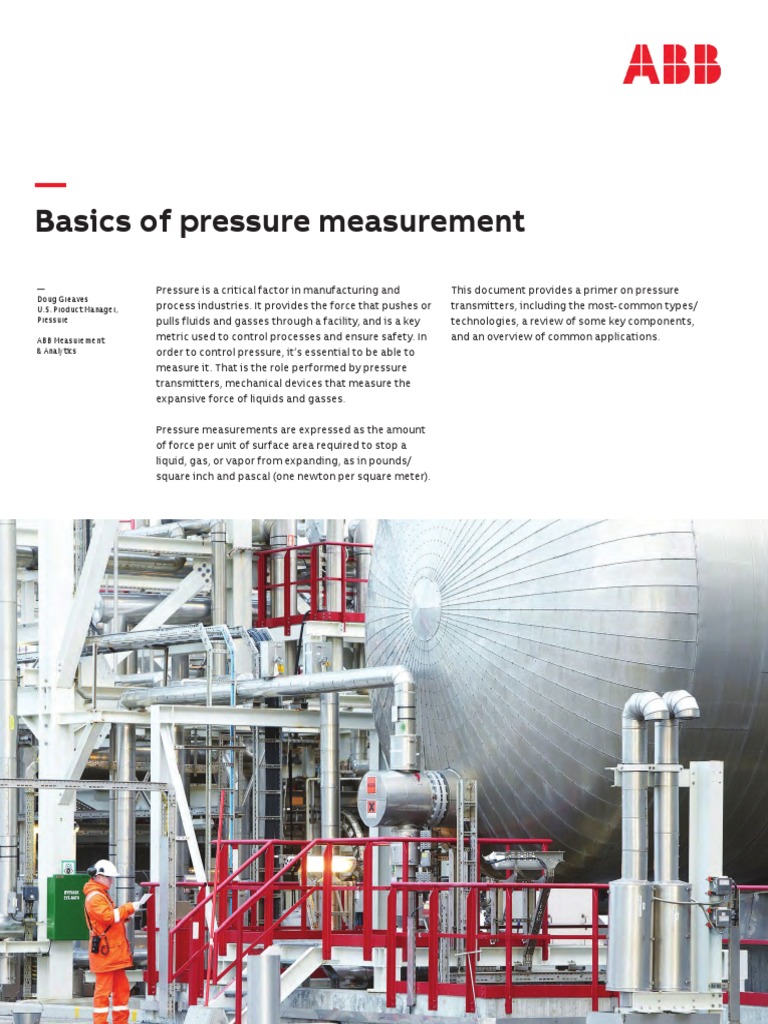 ABB Basic Pressure Measurement WhitePaper | PDF