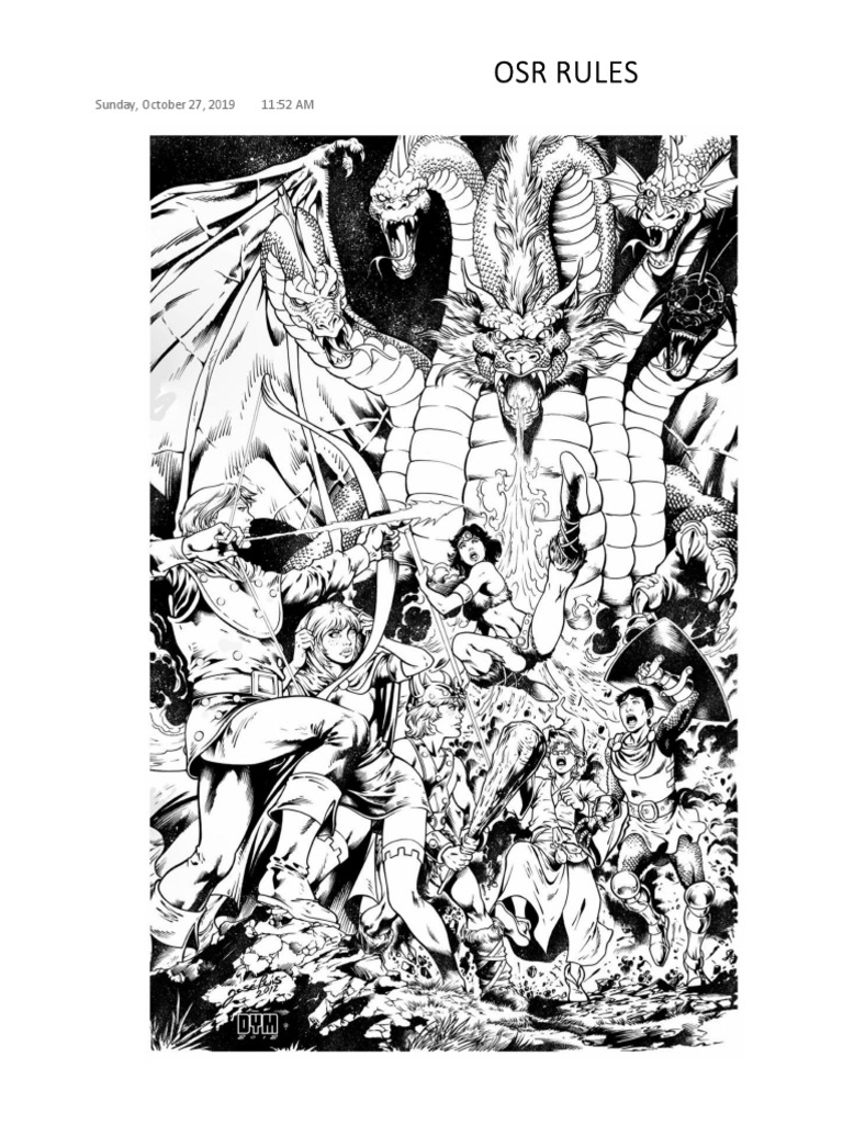 OSR Combat Guide | PDF