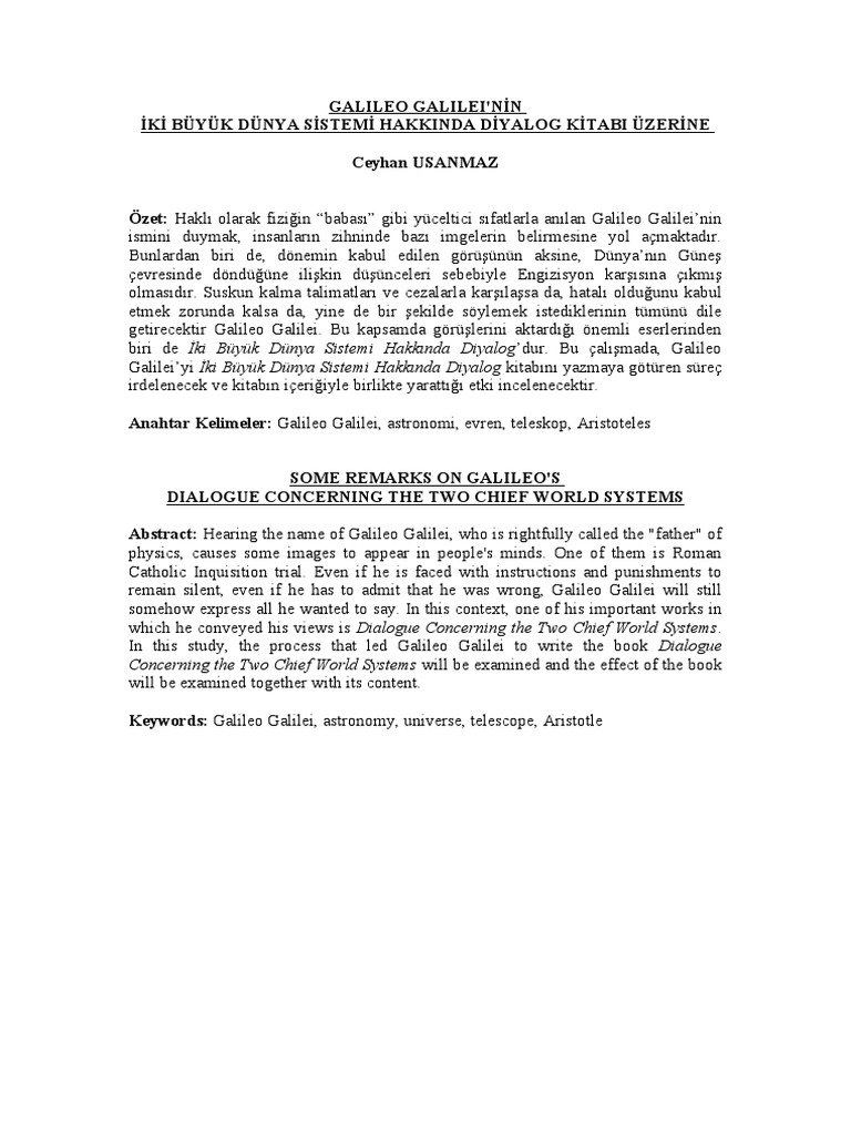 Galileo | PDF