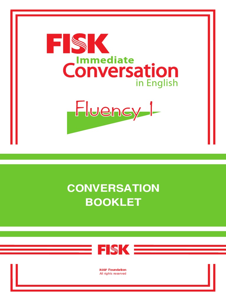 Conversation Booklet | PDF