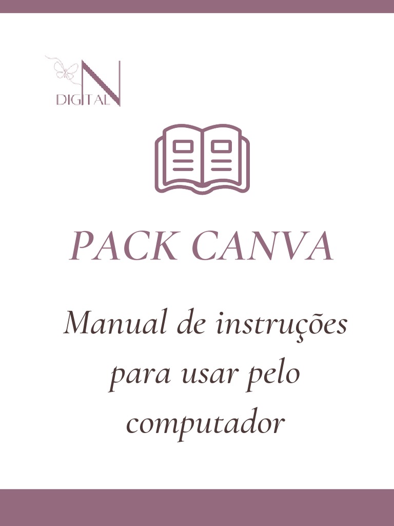 MANUAL+PACK+CANVA+(Usando+Pelo+Computador) | PDF
