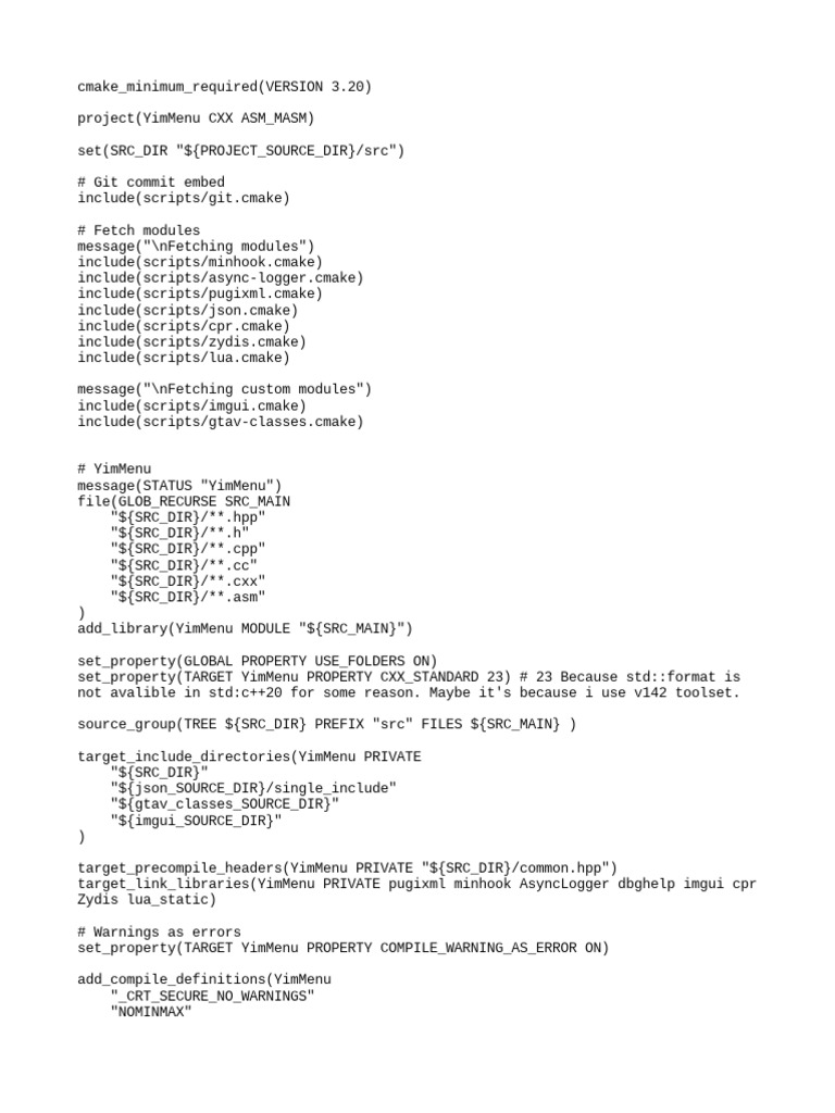 Cmake Lists Pdf 