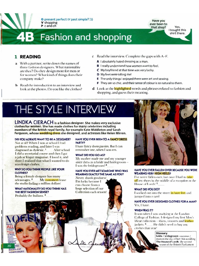 4B Fashion - Unit | PDF