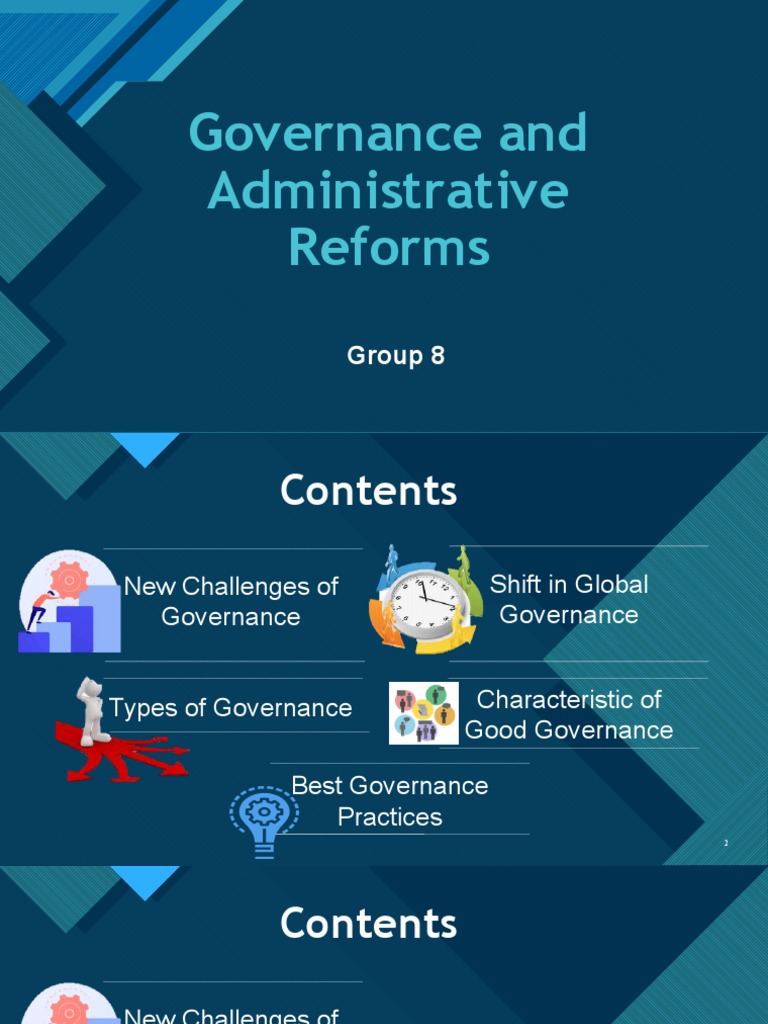 Group-8 Governance-and-Administrative-Reforms | PDF | United States ...