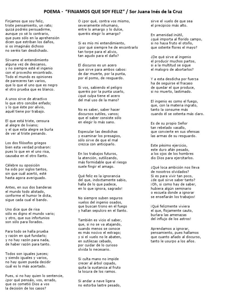 Finjamos Que Soy Feliz | PDF