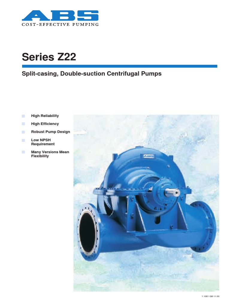 1 1061GB | PDF | Pump | Bearing (Mechanical)