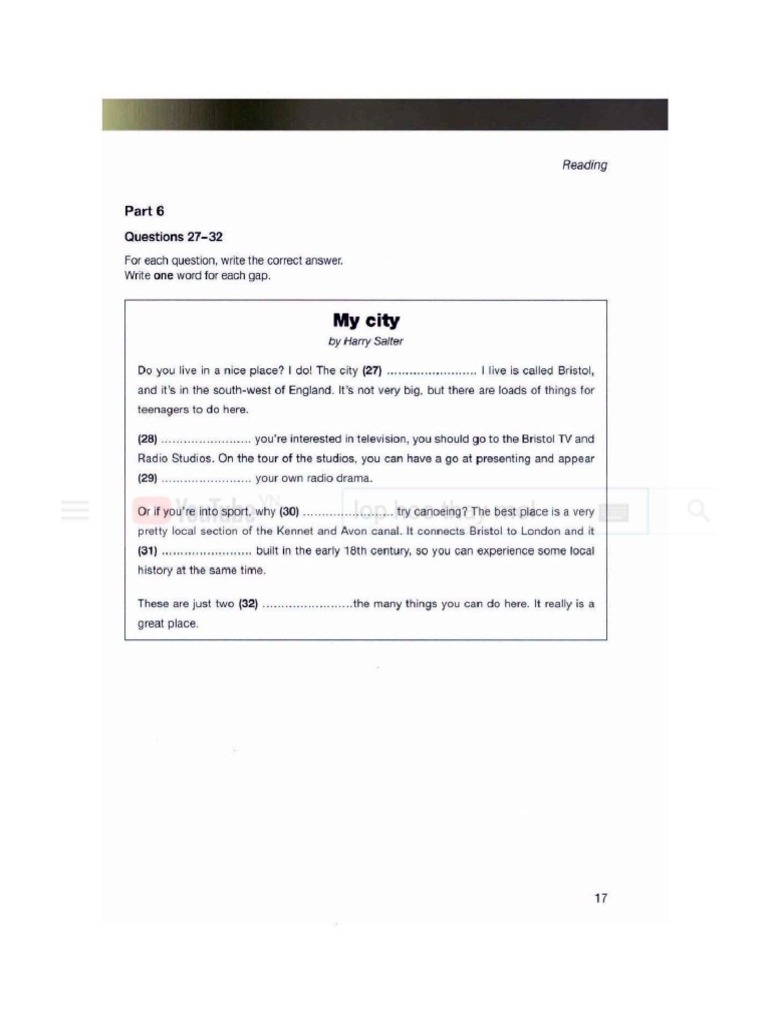 PET - B1 Preliminary for school Authentic Practice Tests 2020 - LOP HOC ...