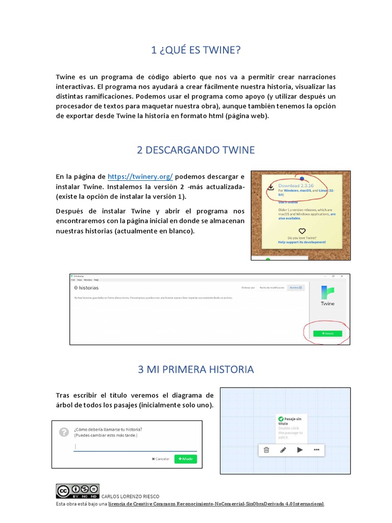 Twine | PDF | HTML | Programa de computadora