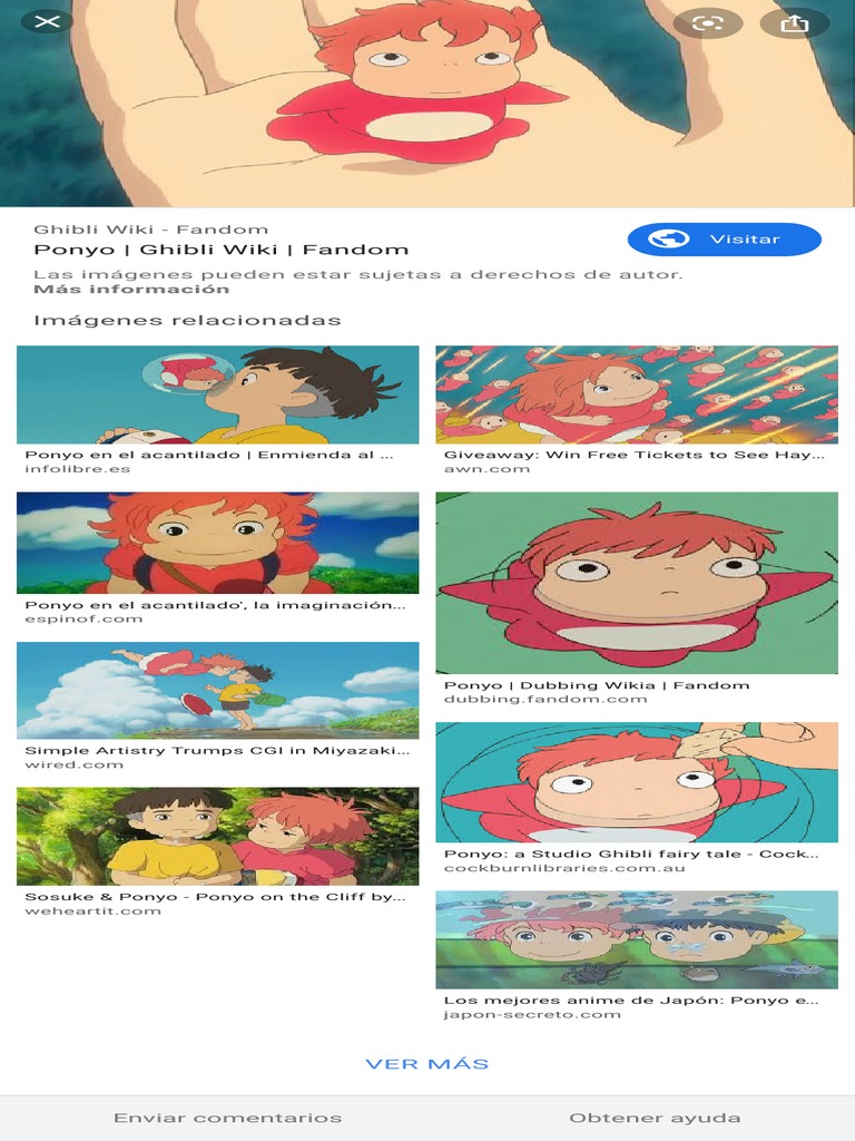 Ponyo - Búsqueda de Google | PDF