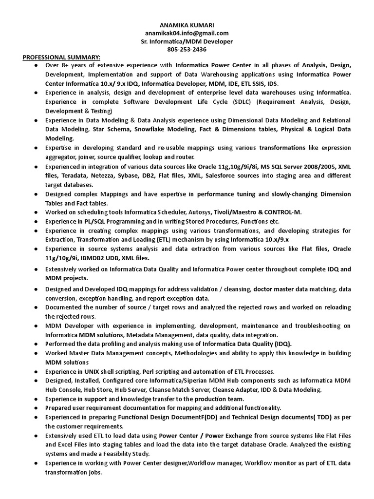 Anamika Kumari | PDF | Databases | Sql