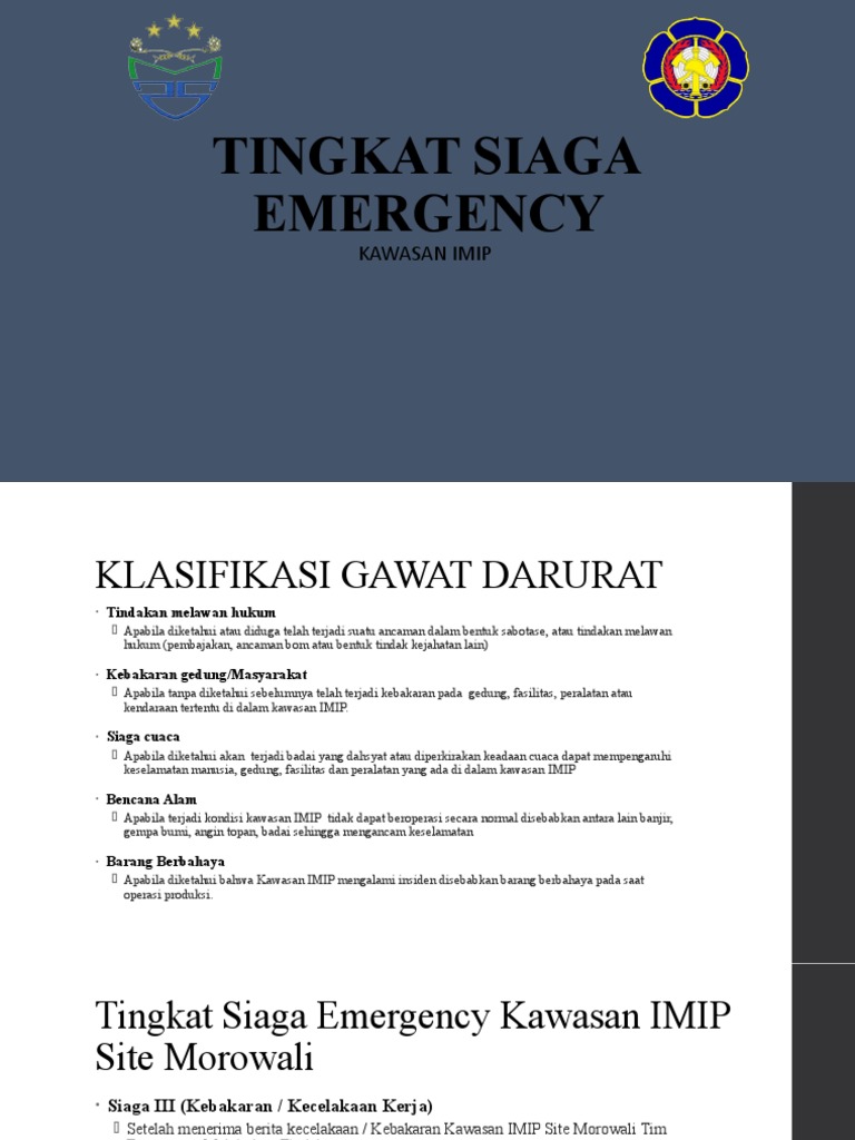 KLASIFIKASI GAWAT DARURAT | PDF