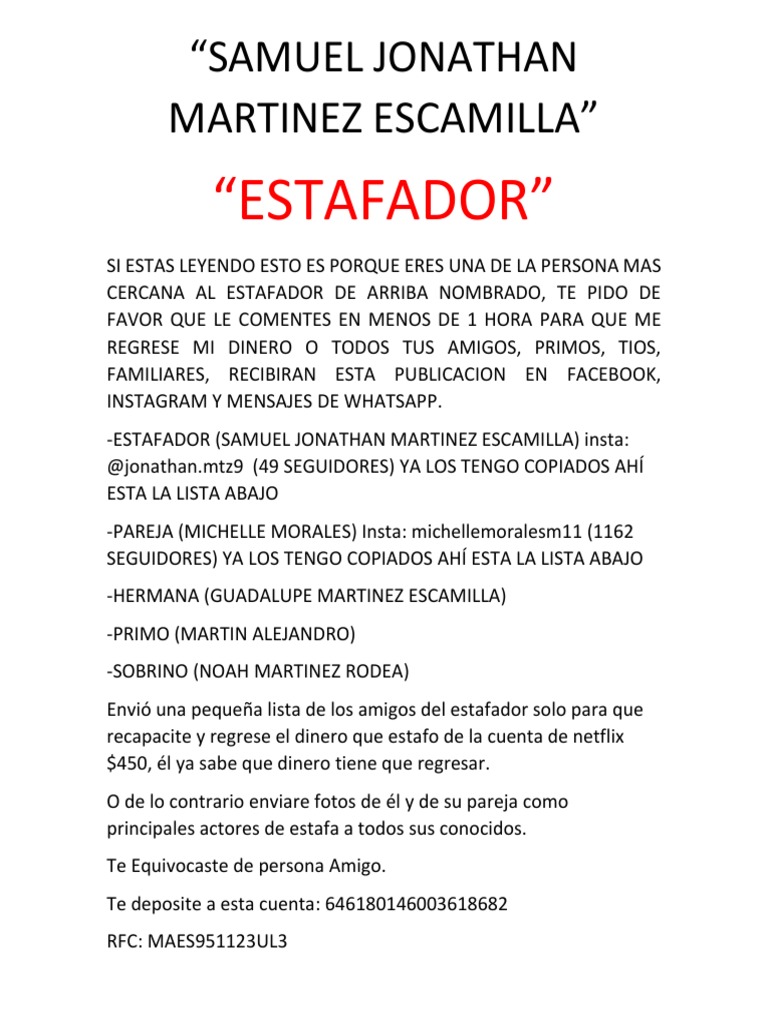 Samuel Jonathan Martinez Escamilla | PDF
