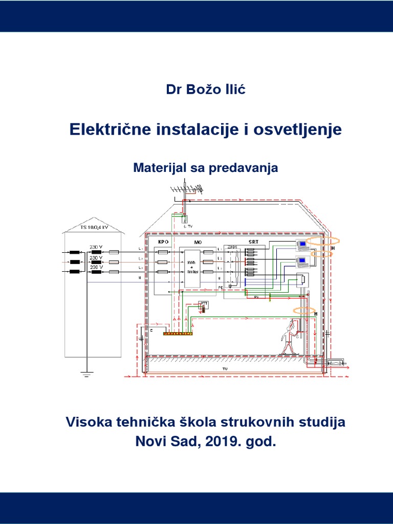 Elektricne Instalcije Materijal Sa Predavanja 2019 | PDF