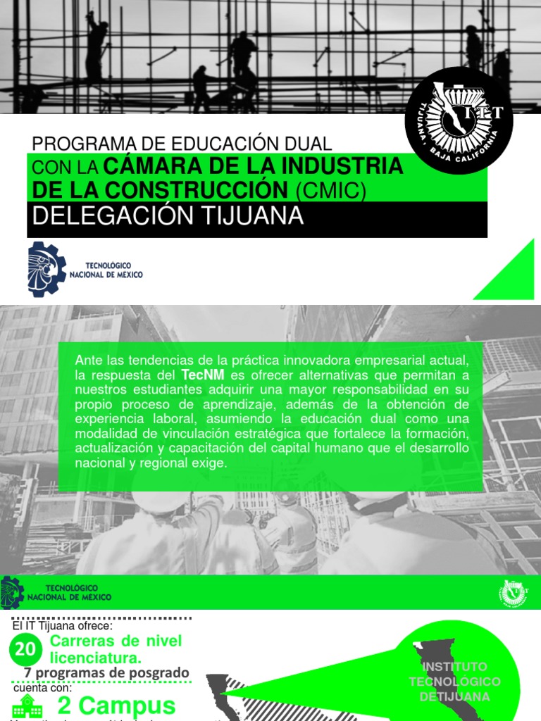 Educación Dual Cmic - Tecnm | PDF