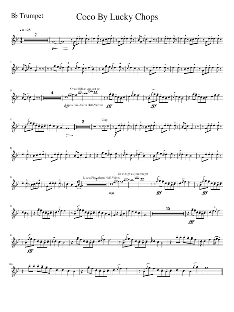 Coco Trumpet | PDF