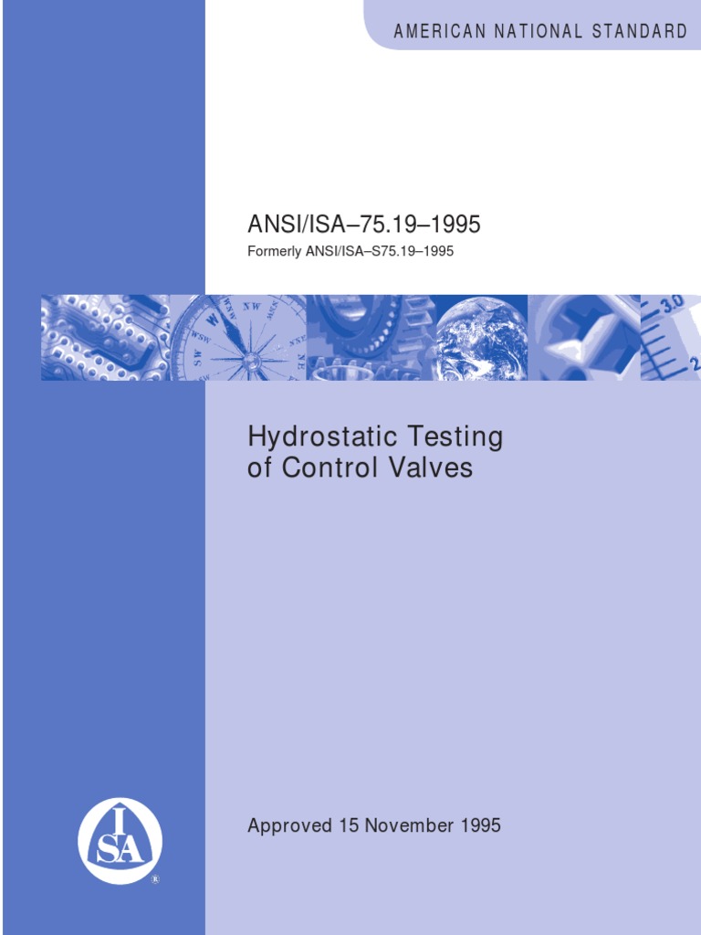 ANSI-75.19 - Control Valve Hyd - Test | PDF